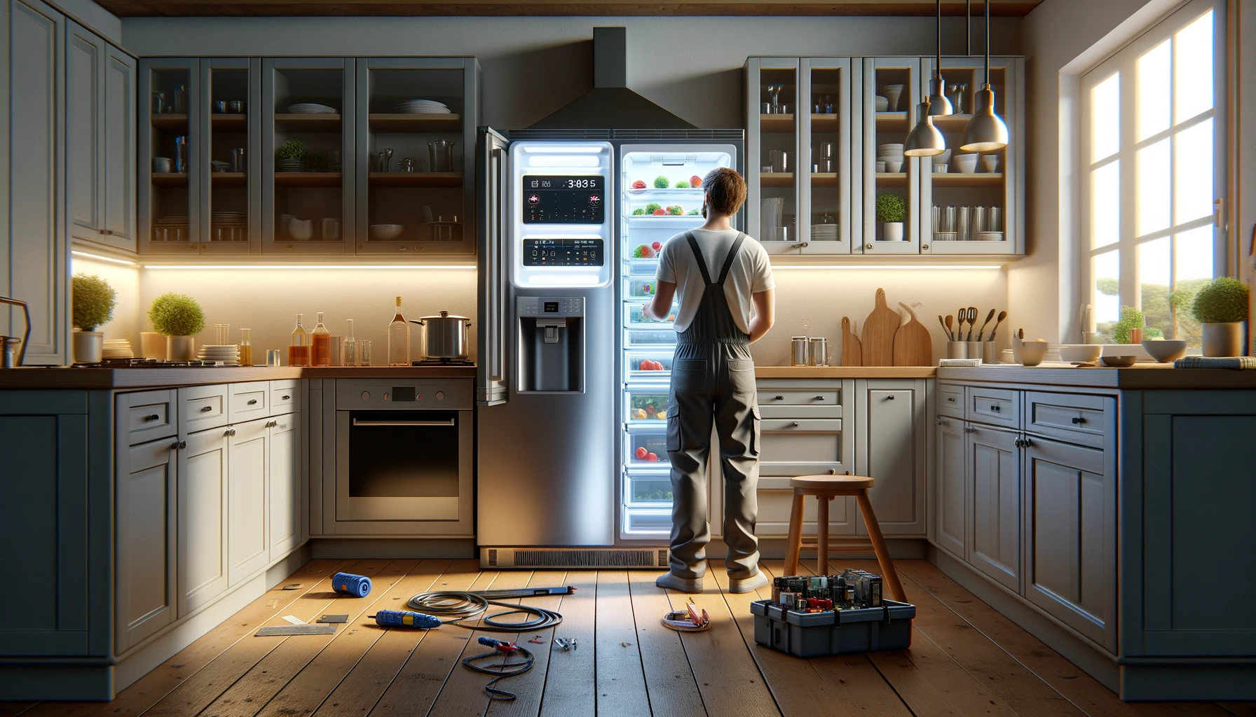 Buzdolabı Anakartı: (Buzdolabı Elektronik Kontrol Paneli Tamiri ...